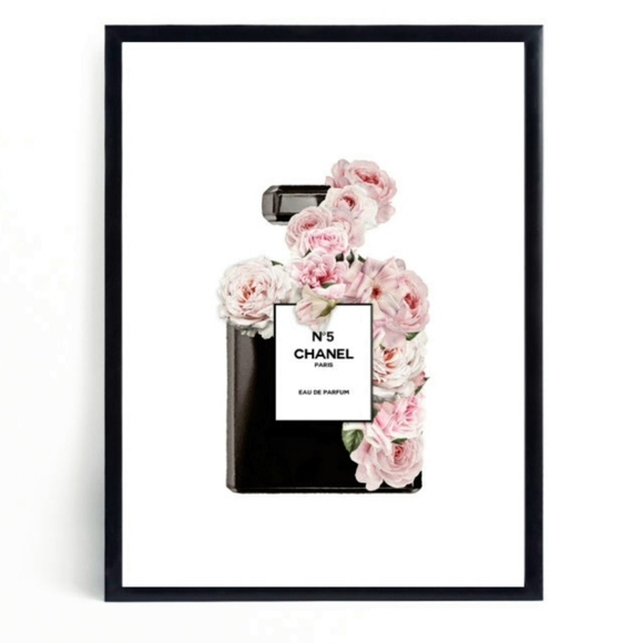 CHANEL | Wall Decor | Chanel 8 2x11 Framed Wall Art | Poshmark